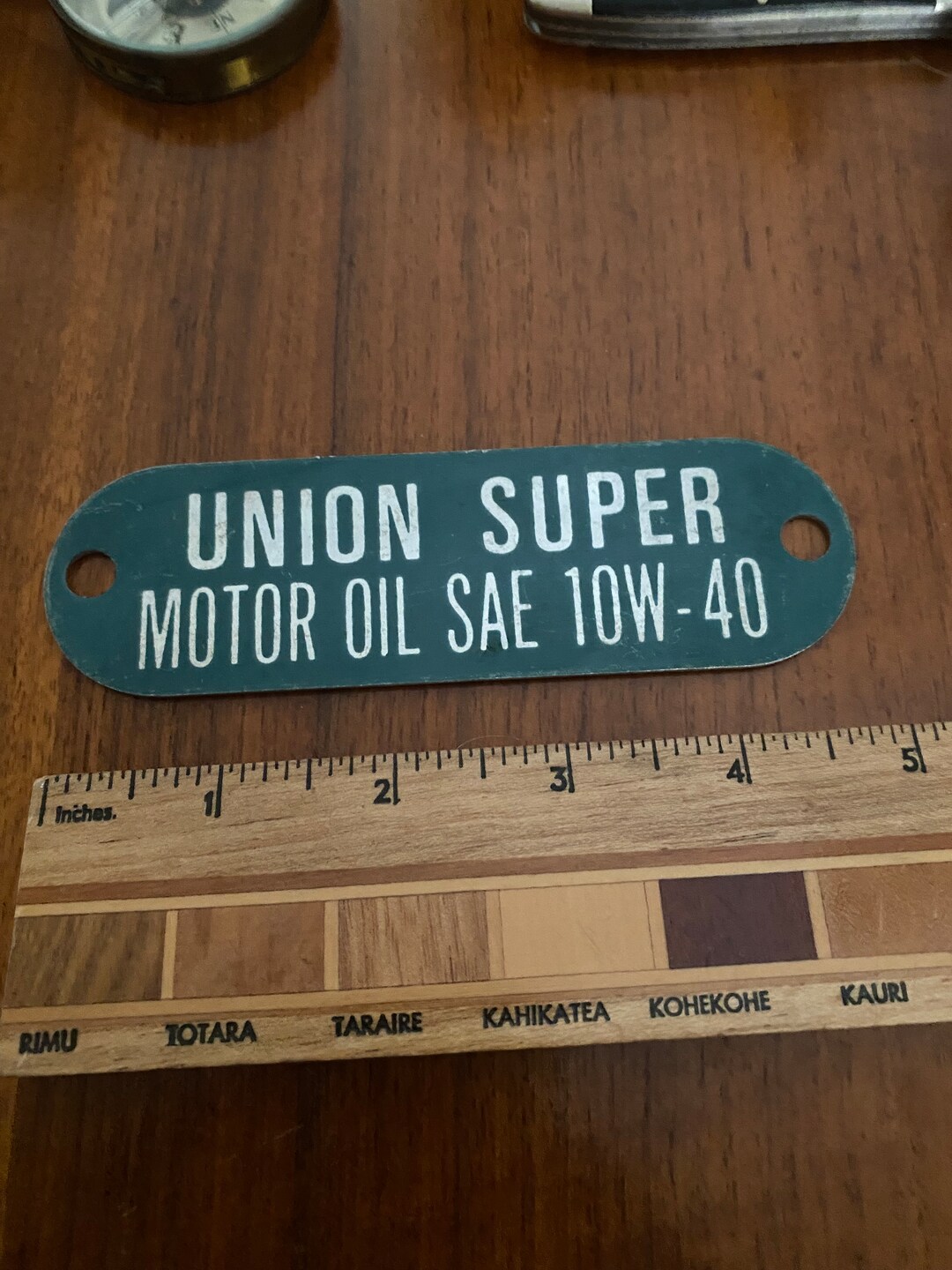 Union Super Motor Oil Tag From Gas Pump - Etsy