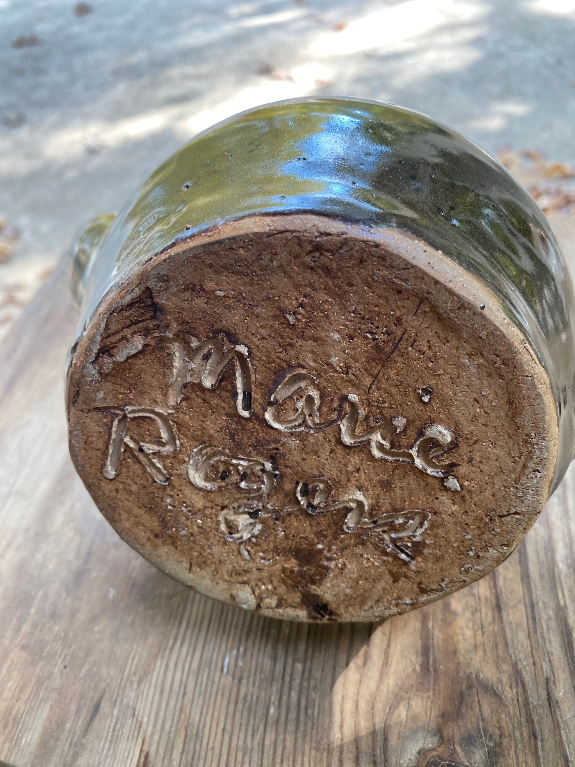 1980s Marie Rogers Pottery Tea Pot - Etsy