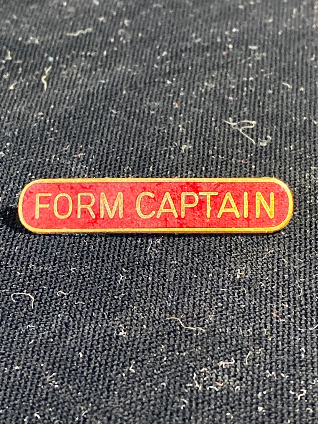 Vintage Form Captain Pin From the 1970s - Etsy