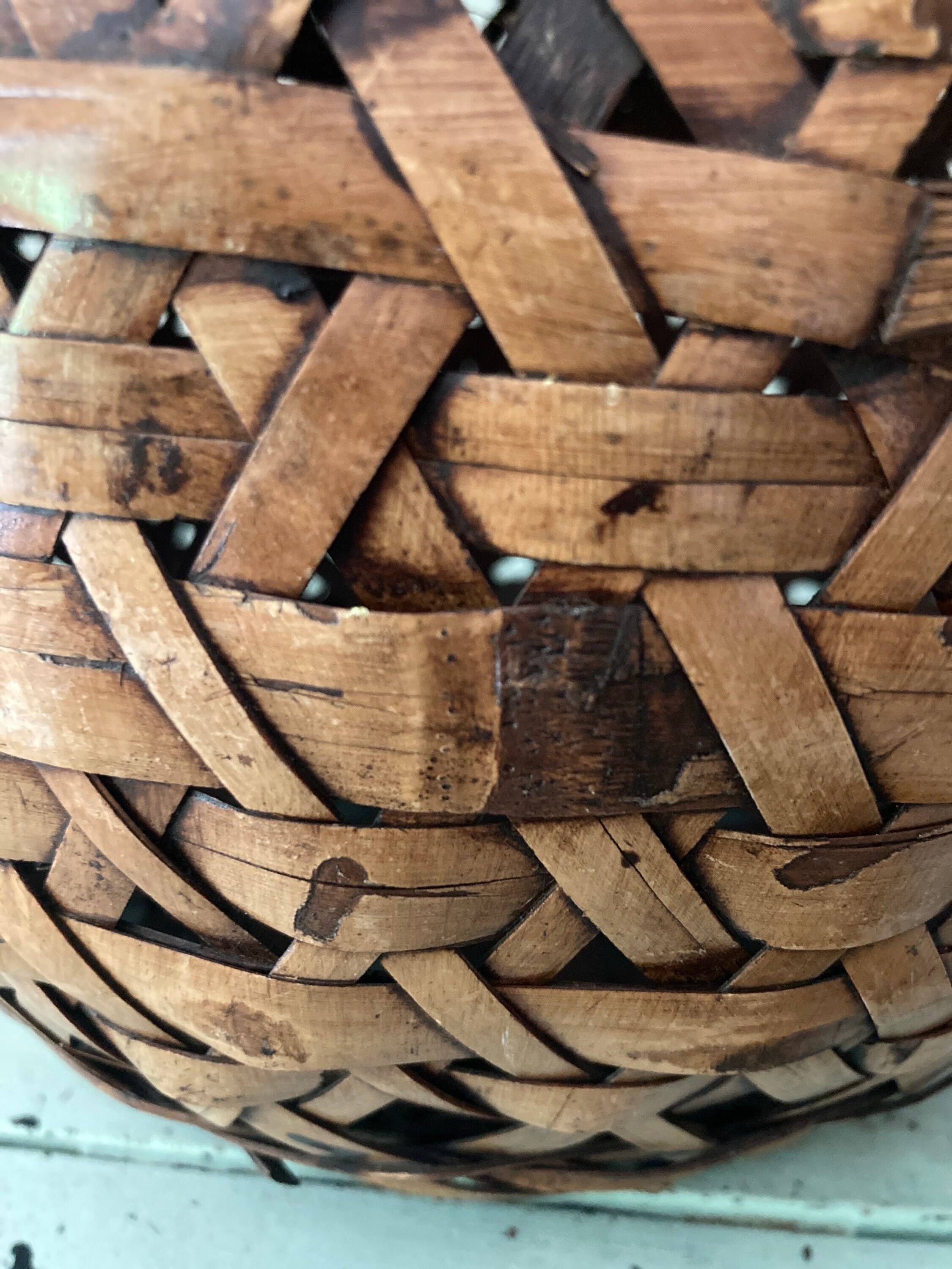 Vintage Rattan Ginger Jar Basket. - Etsy