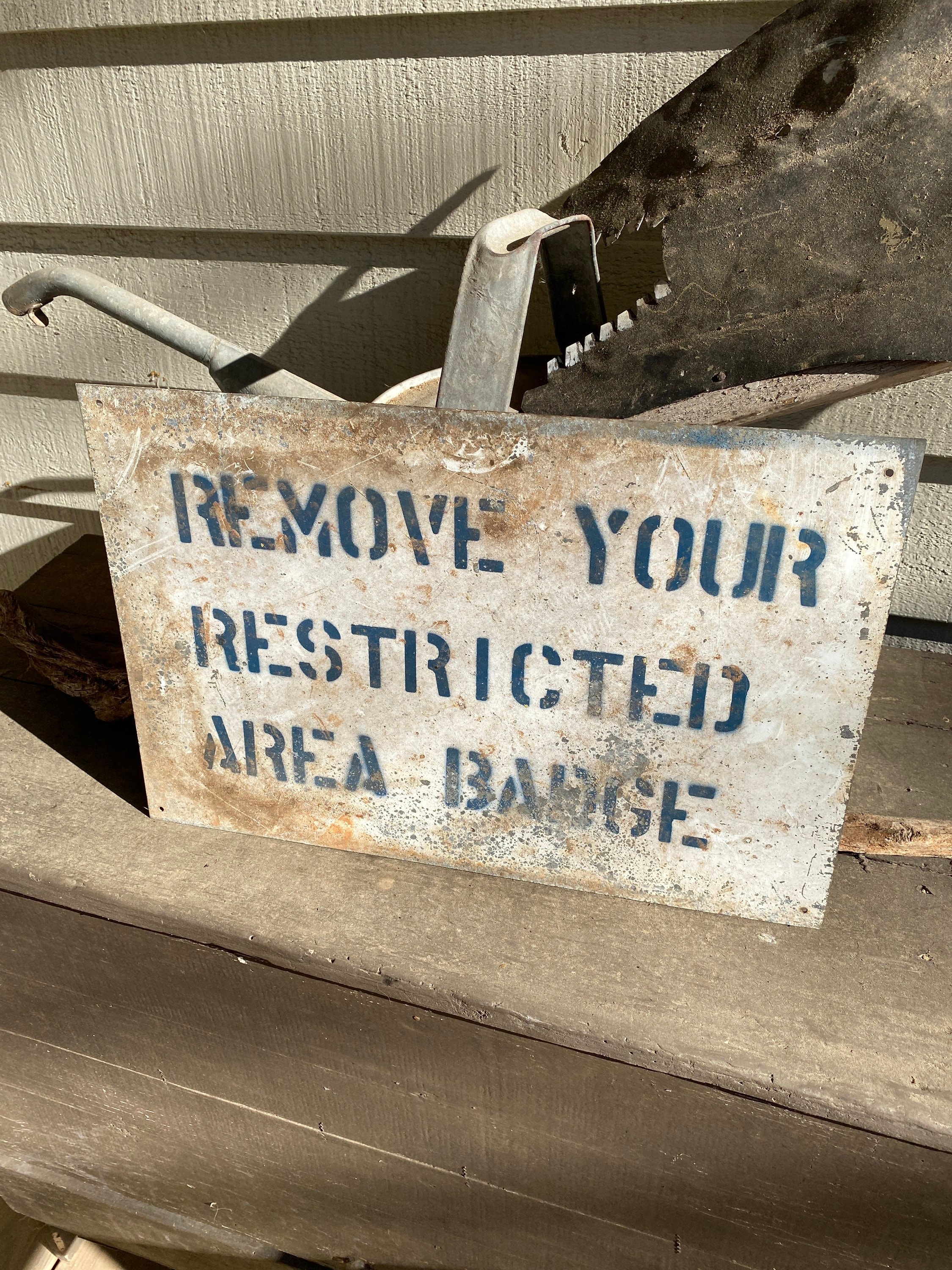Vintage Military Base Sign - Etsy