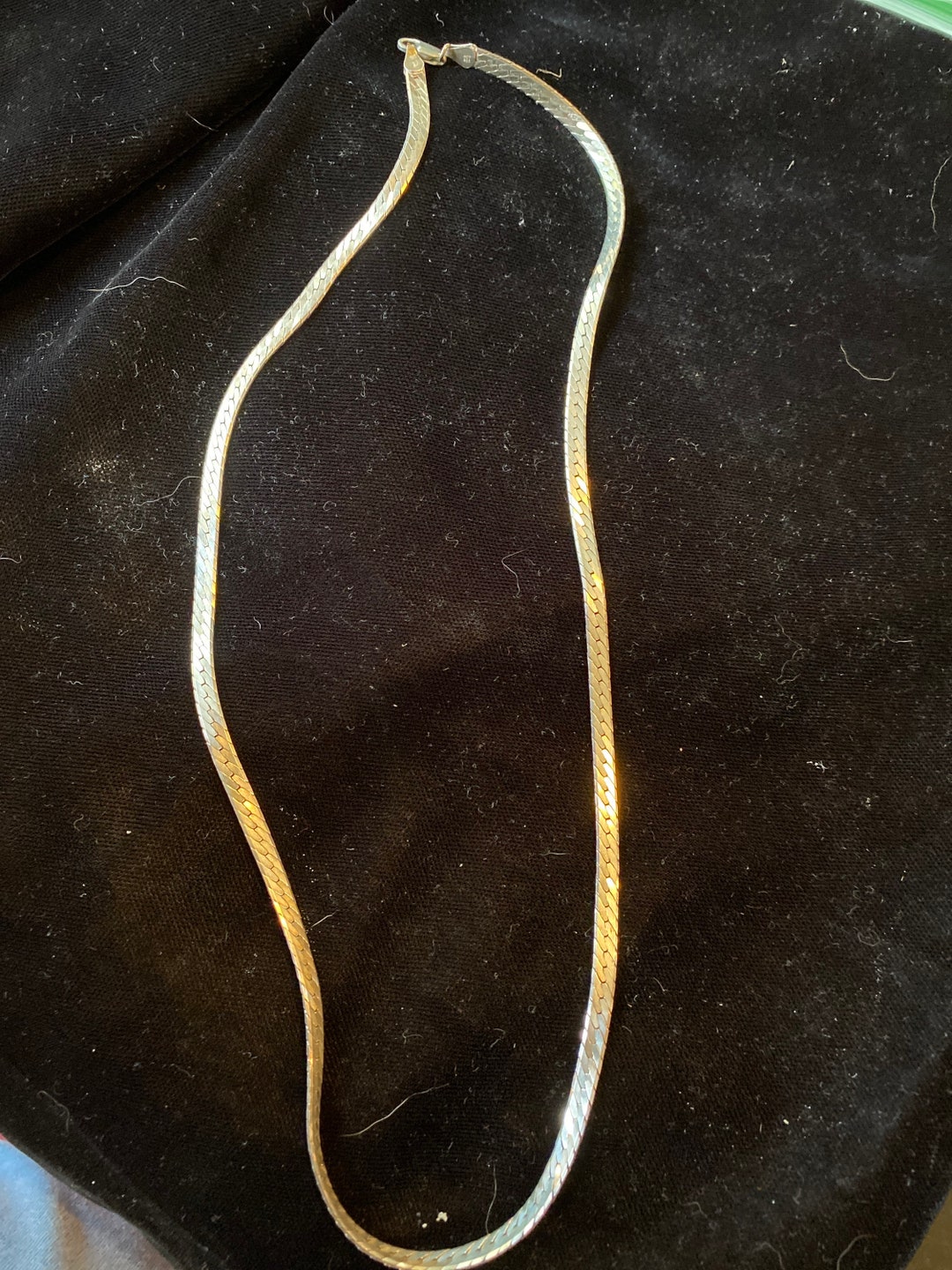 Gorgeous Sterling Serpentine Chain - Etsy