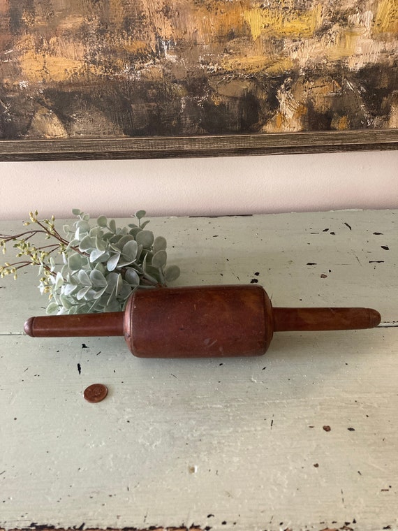 Vintage Handmade Wood Chapati Roller. | Etsy