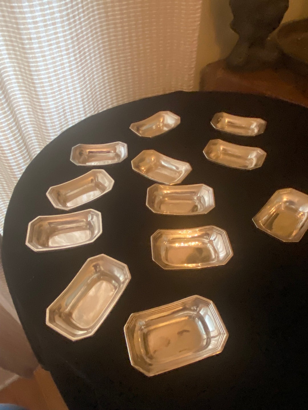 Set of 12 Sterling Nut Dishes by International - Etsy