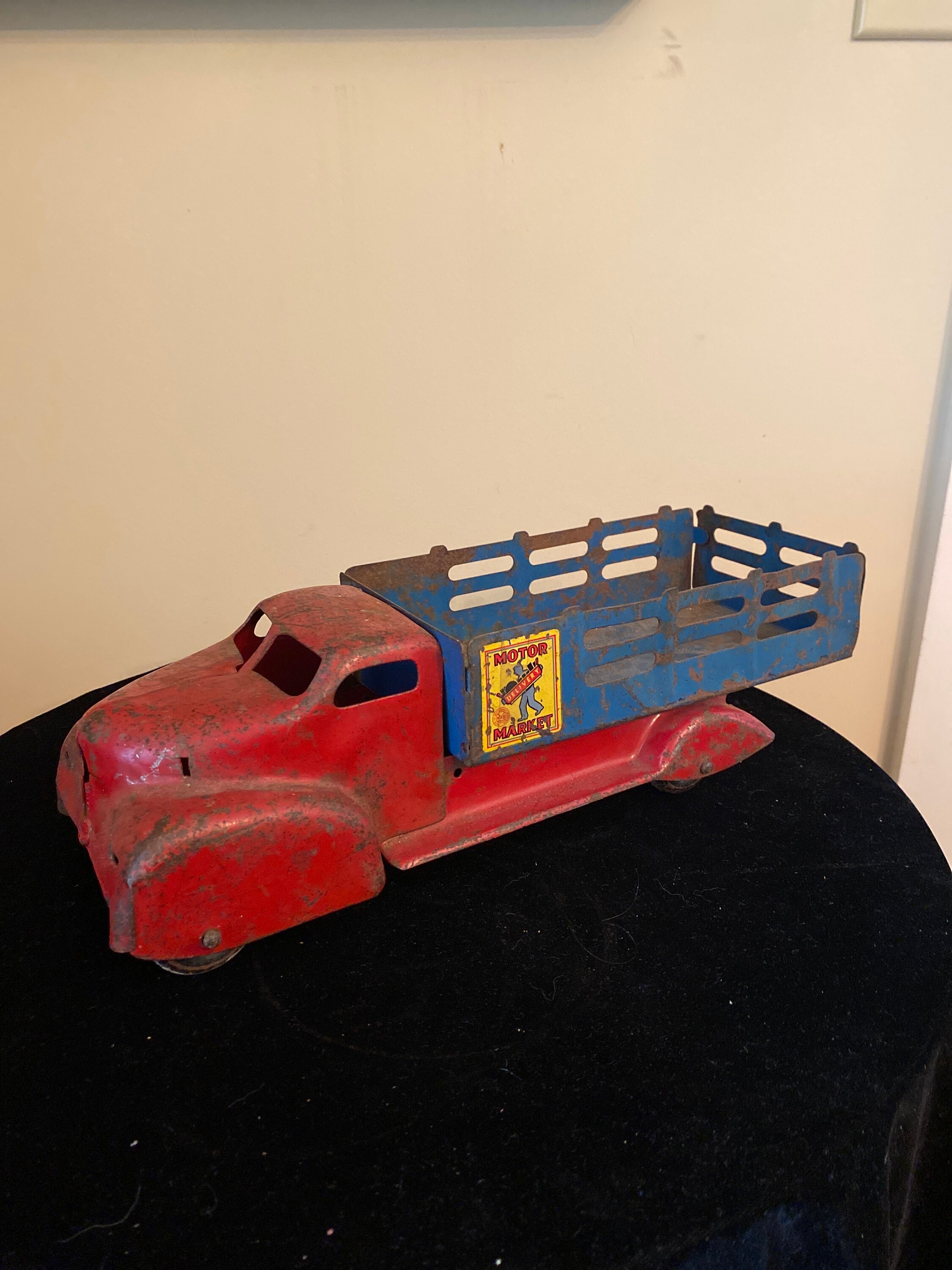 Vintage 1940 Marx Pressed Steel Toy Truck - Etsy