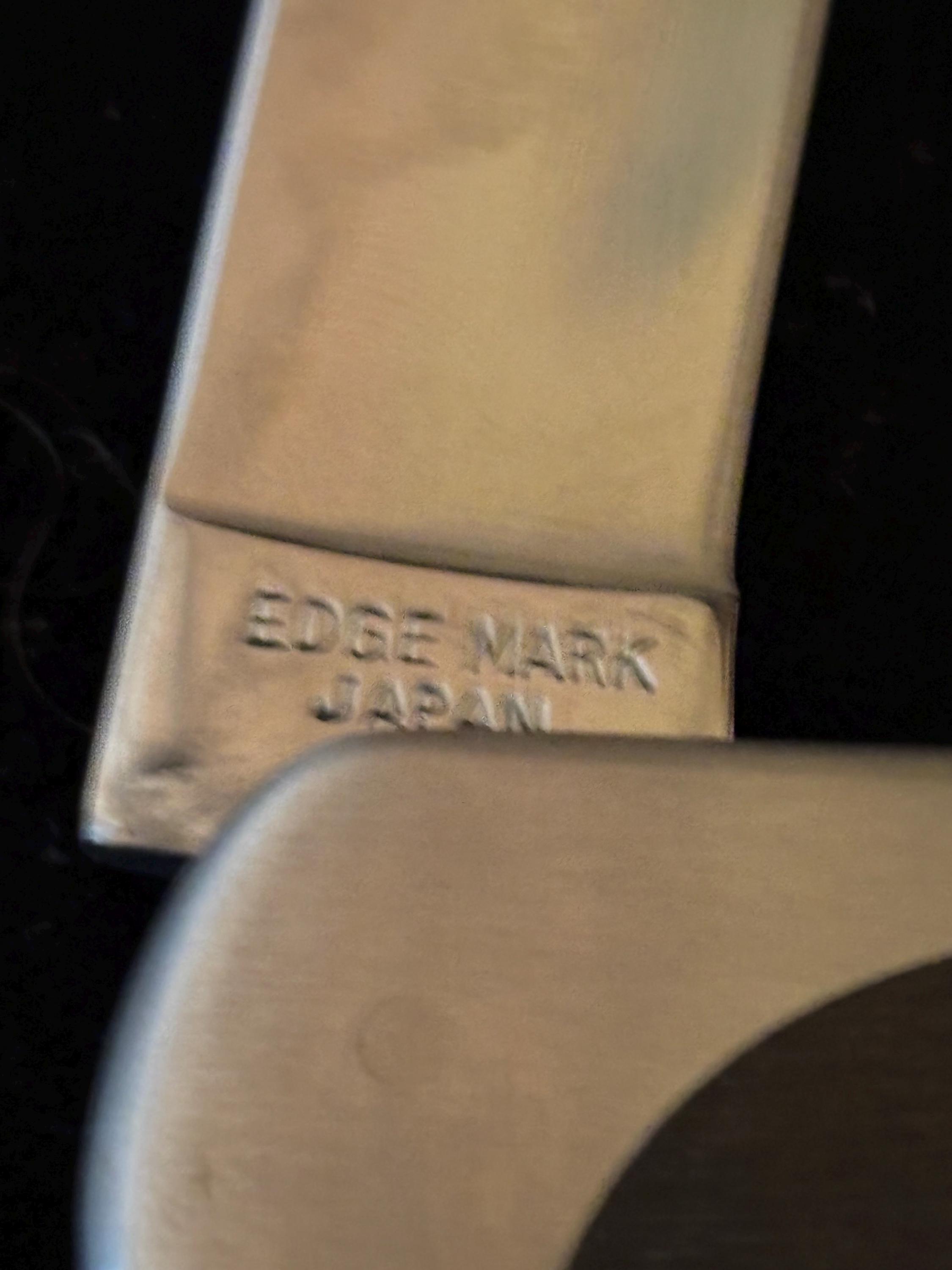 Vintage Edge Mark Silver Line Knife NIB - Etsy