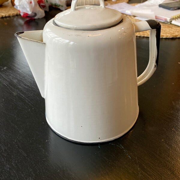 Enamel Coffee Pot - Etsy