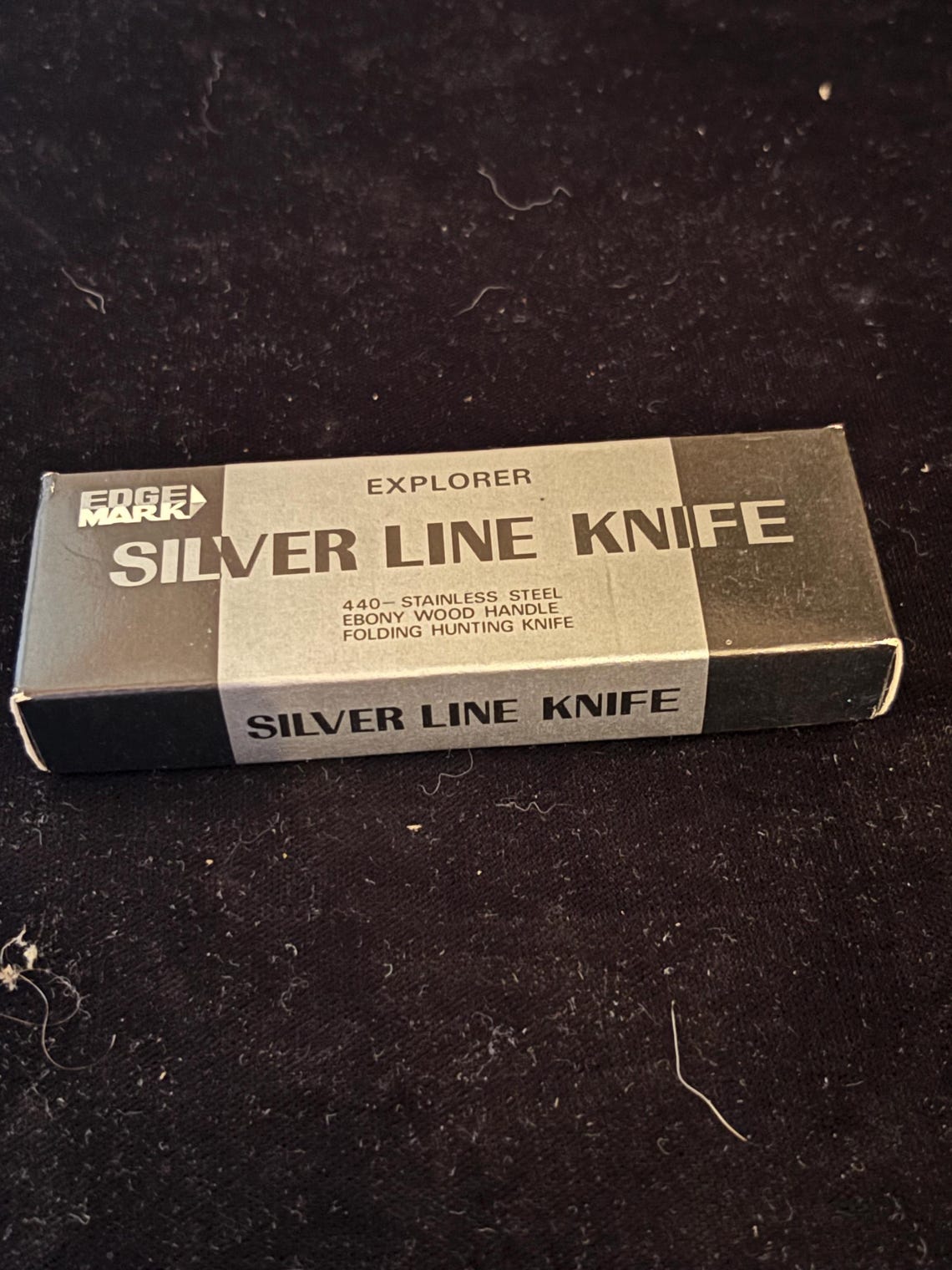 Vintage Edge Mark Silver Line Knife NIB - Etsy