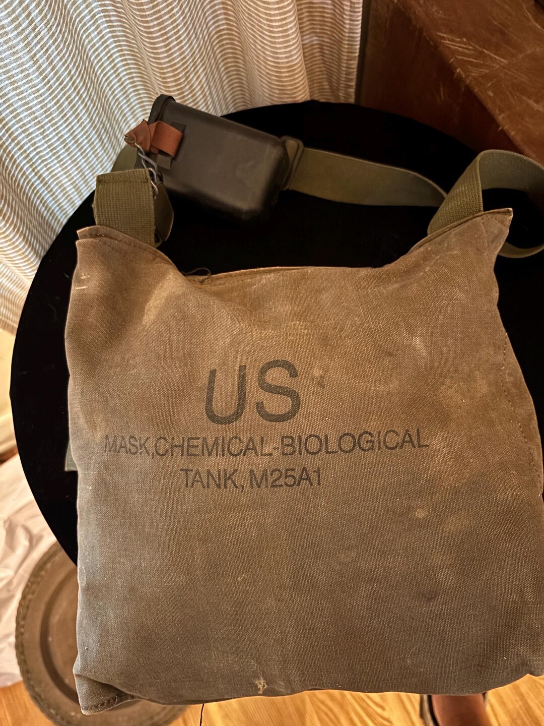 M24A1 Gas Mask Chemical Biological Tank With Satchel - Etsy
