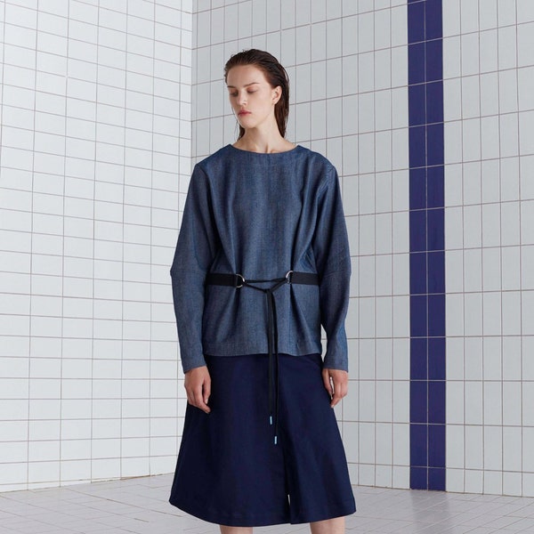 Denim Pullover - Etsy