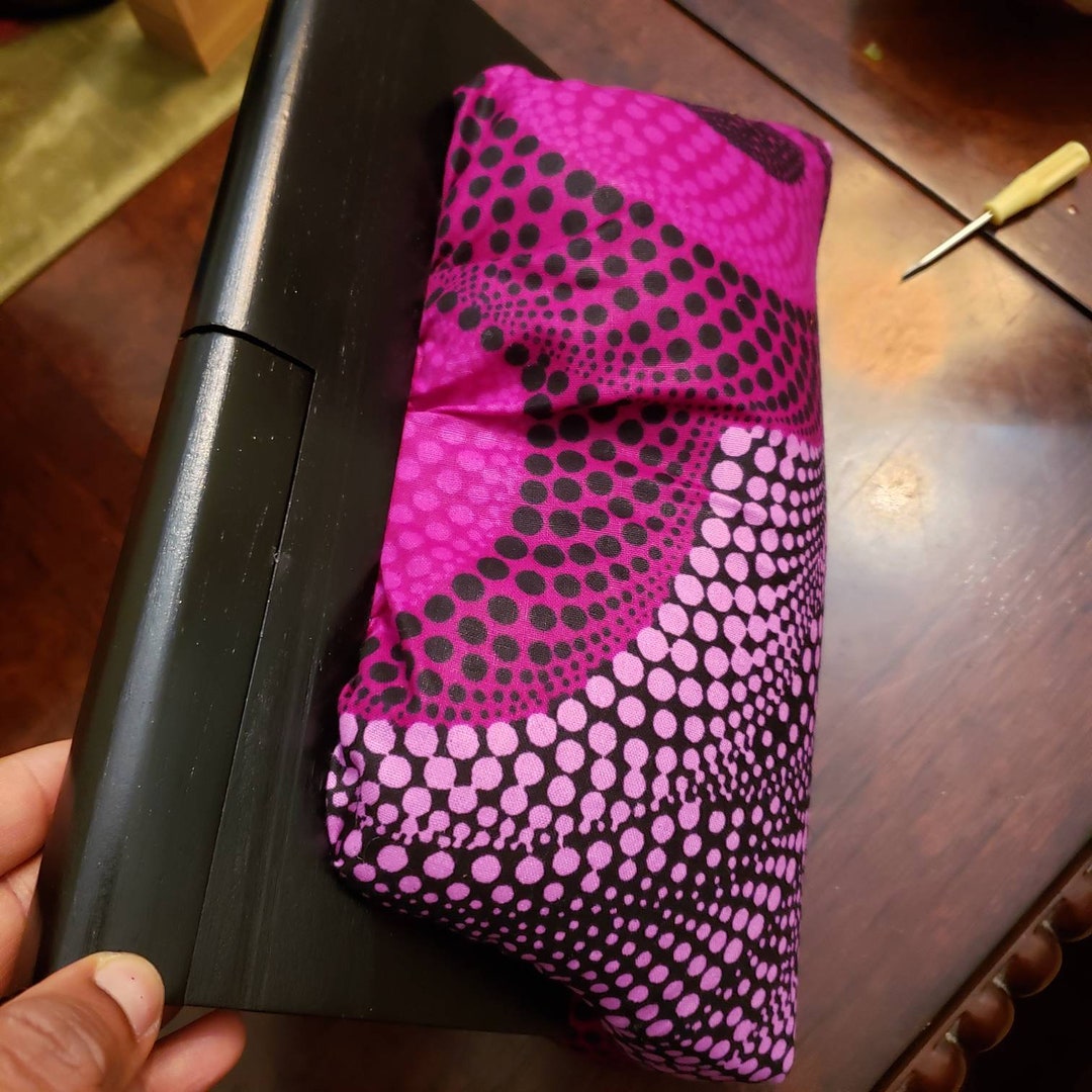 Wooden Frame Ankara Clutch Wood Handle Mini Clutch Black African Wooden Frame Ankara Clutch Wood Handle Mini Clutch Black African