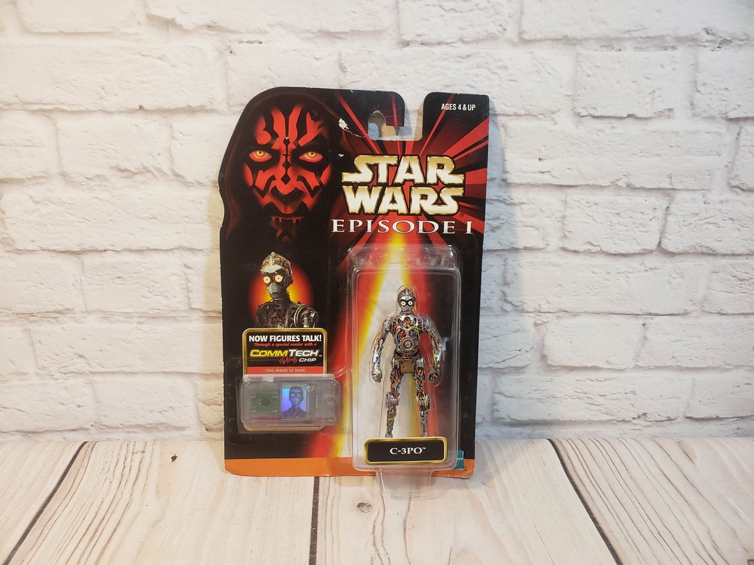 Vintage C3P0 Action Figure Episode 1 - Etsy