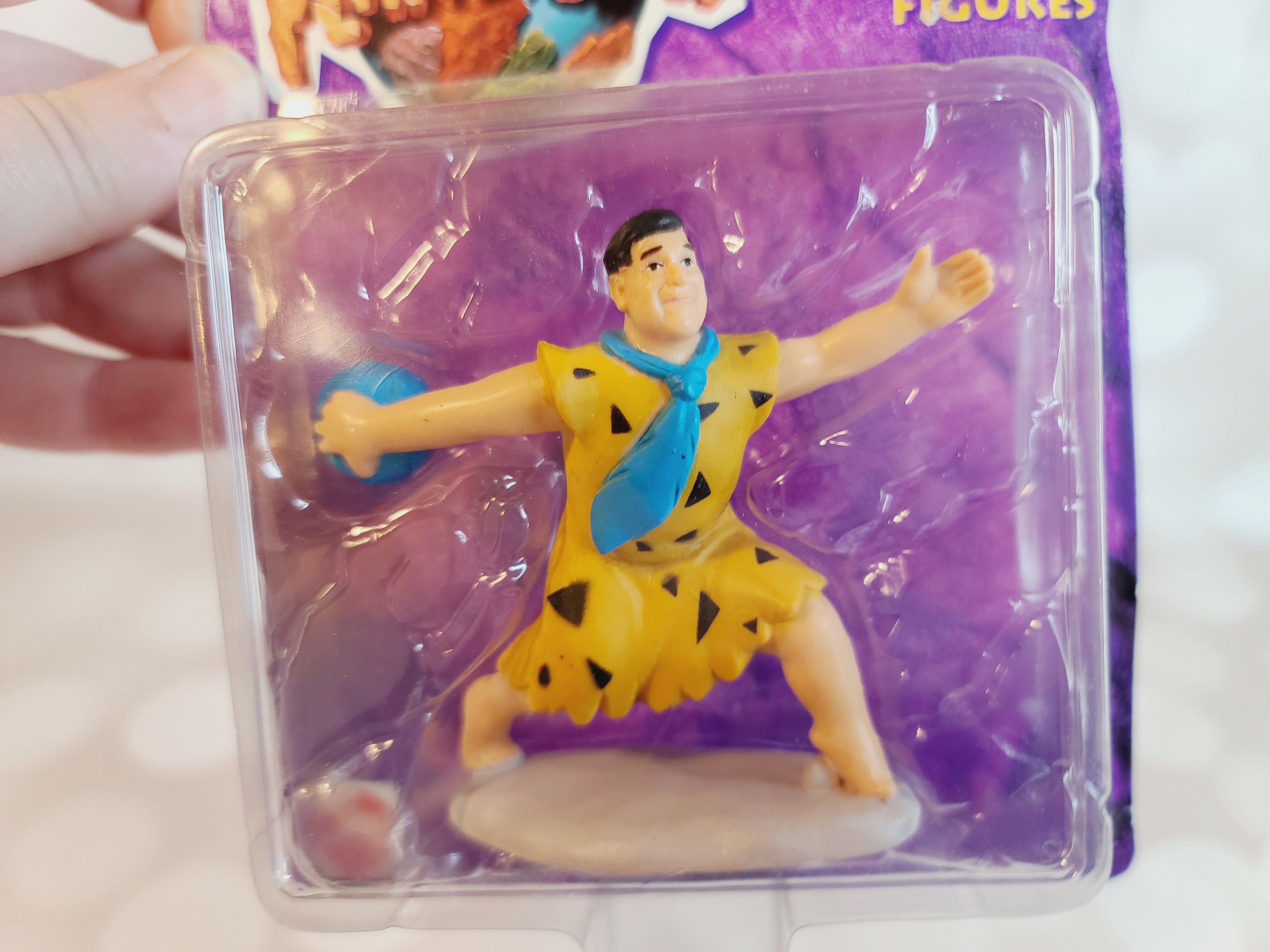 Vintage Fred Flintstone Bowling Action Figure - Etsy