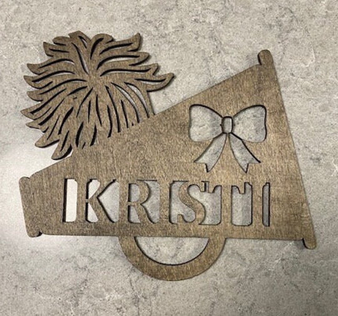 Cheer Name Sign/cheerleader Name Sign/sport Name Monogram/custom Sign ...
