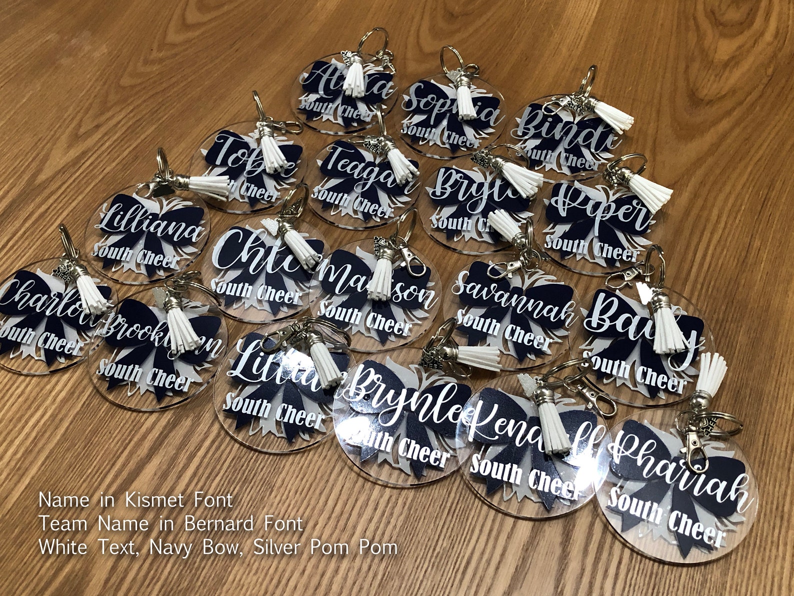 Cheer Bag Tag / Keychain - Etsy