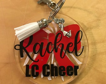 Cheer Keychain | Etsy