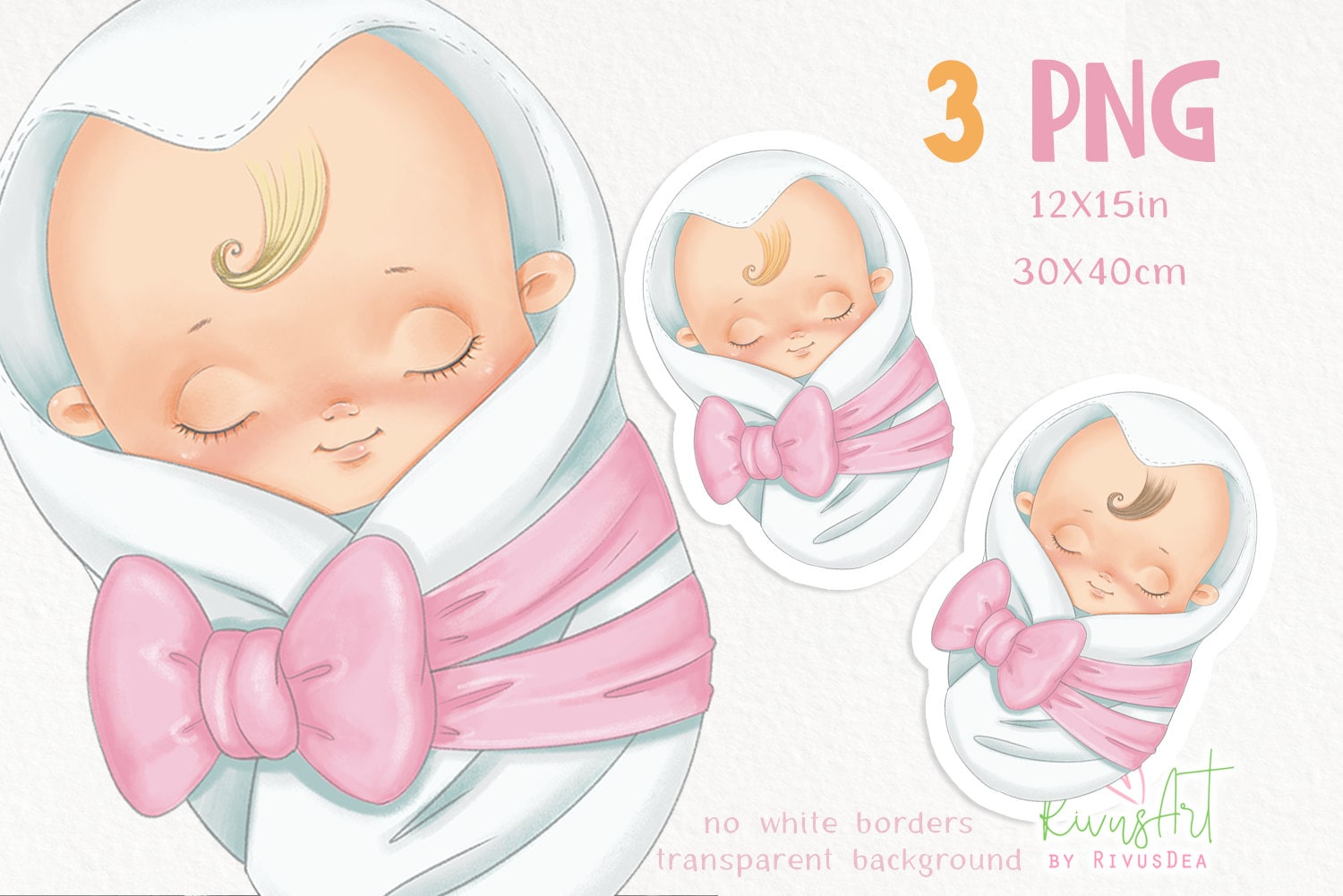 Newborn Baby PNG New Baby Girl Sublimation Baby Shower - Etsy