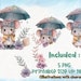 Mouse Clipart L Rainy Day PNG L Spring Clip Art L Mouse PNG L - Etsy