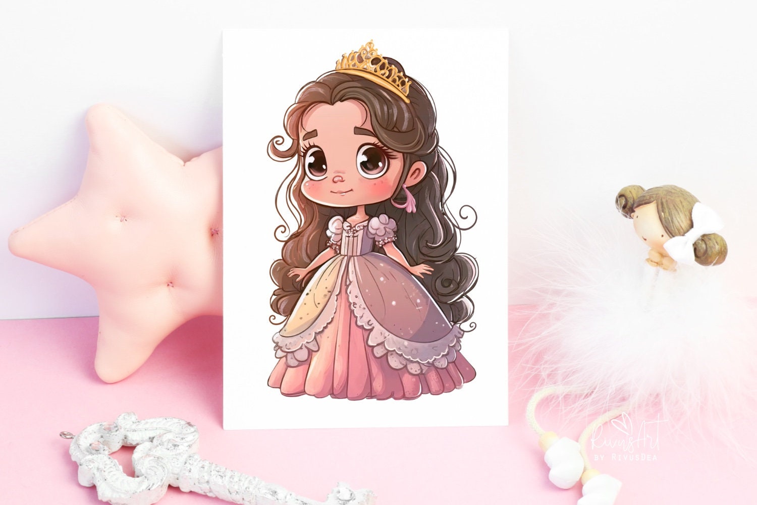 Cute Princess PNG Clipart Set. Princesses Fairytale Girl - Etsy Singapore