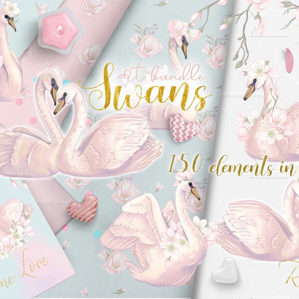 Swans - Etsy