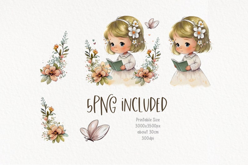 First Communion PNG Clipart Watercolor First Communion - Etsy