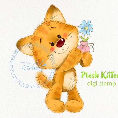 Cute Kitten Kitty Cat Clipart Pack. Baby Animal Clip Art for - Etsy