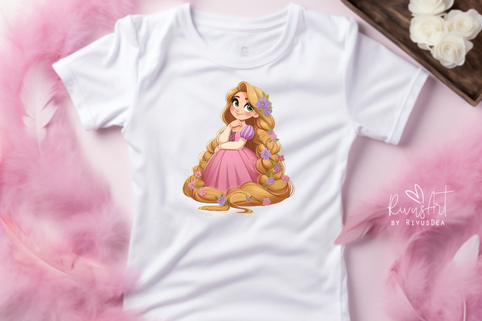 Rapunzel PNG Clipart Set, Commercial Use, Princess Graphics, Rapunzel ...