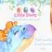 Dinosaur PNG Clipart. Watercolor Dinosaurs Graphic, Cute Baby Dino's ...