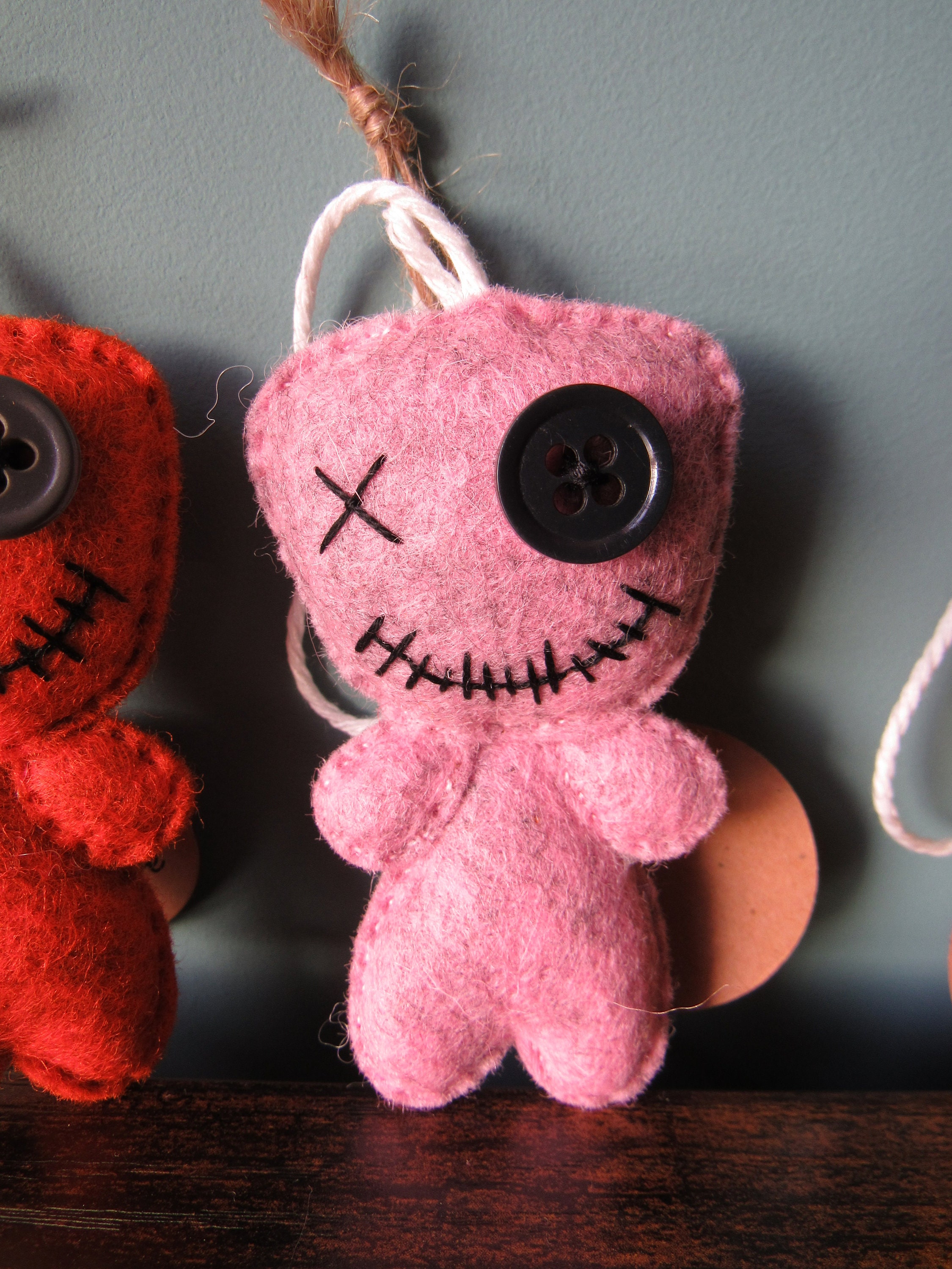Cute Voodoo Doll Pocket Pal, Bag Buddy, Autism, Anxiety Relief, Good ...
