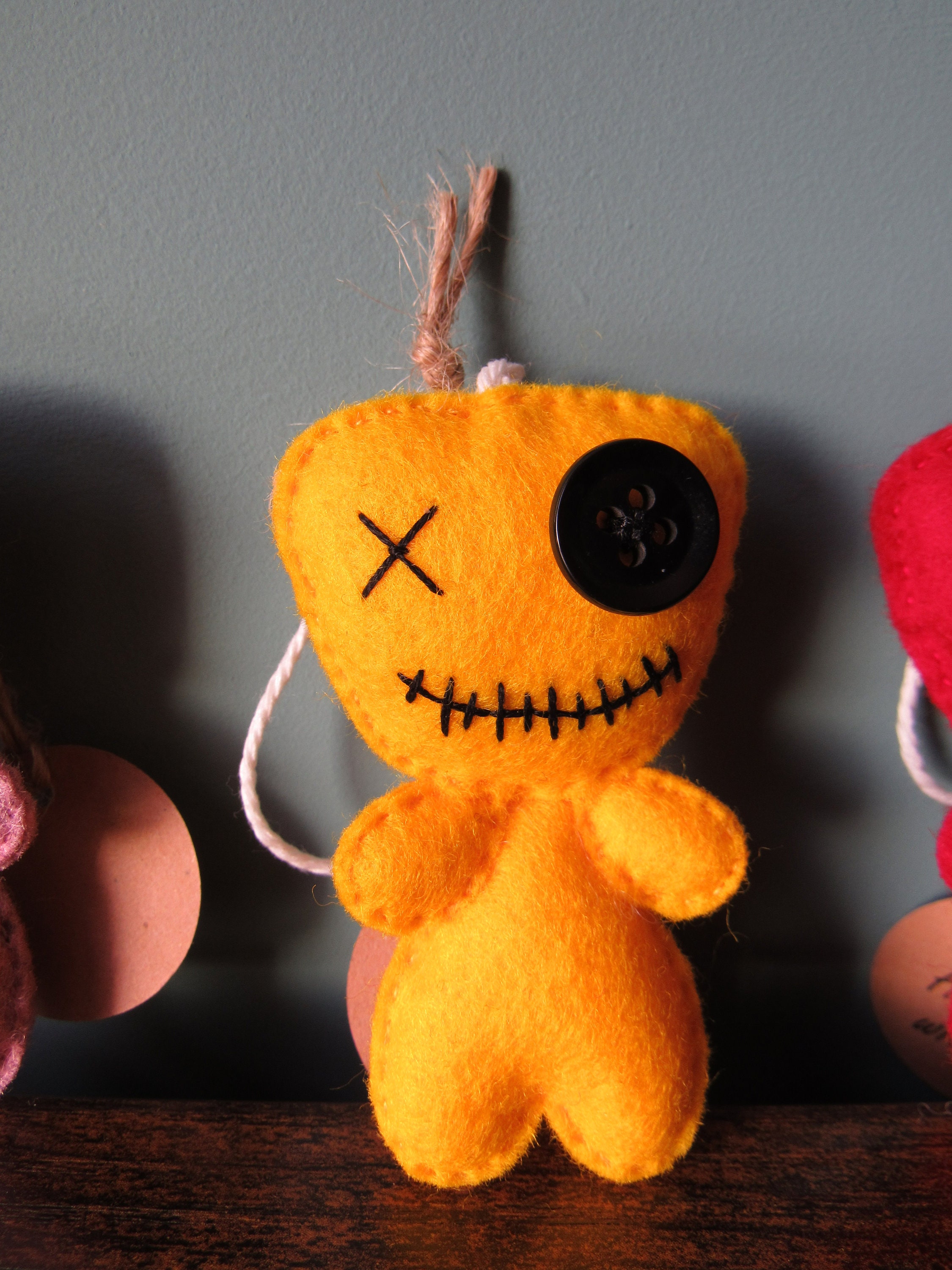 Cute Voodoo Doll Pocket Pal, Bag Buddy, Autism, Anxiety Relief, Good ...