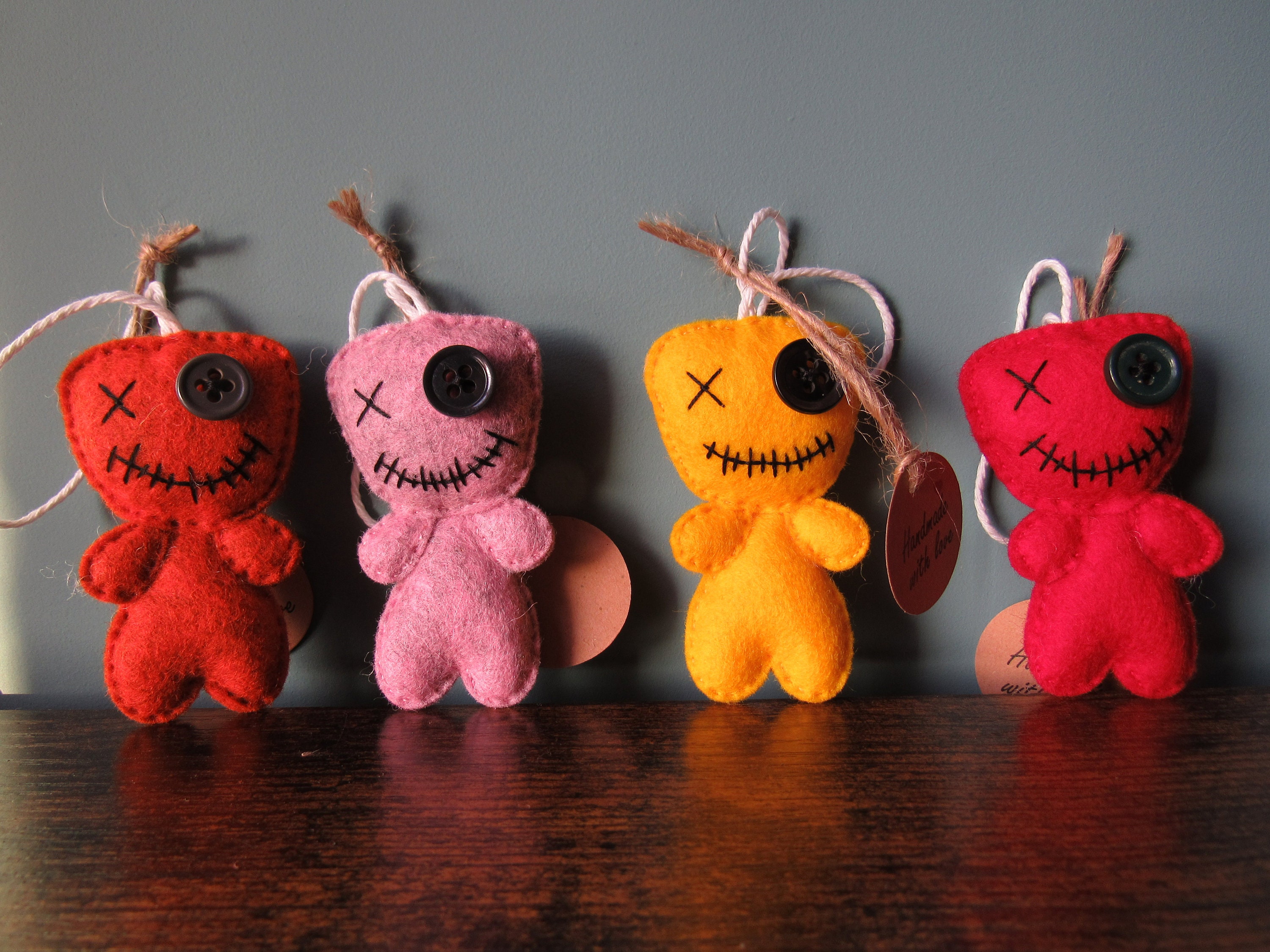 Cute Voodoo Doll Pocket Pal, Bag Buddy, Autism, Anxiety Relief, Good ...