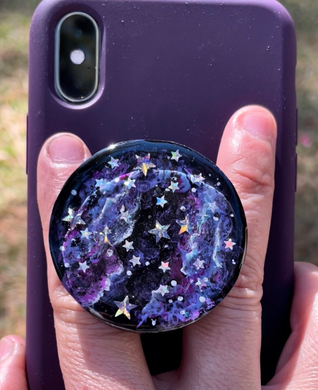 Galaxy Phone Gripresin Phone Gripphone Grip Holdercustom Phone ...