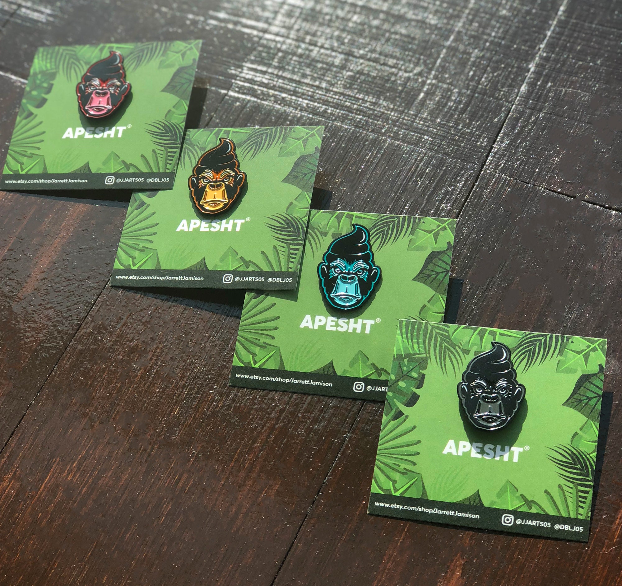 APESHT Enamel Pin Lapel Pin | Etsy