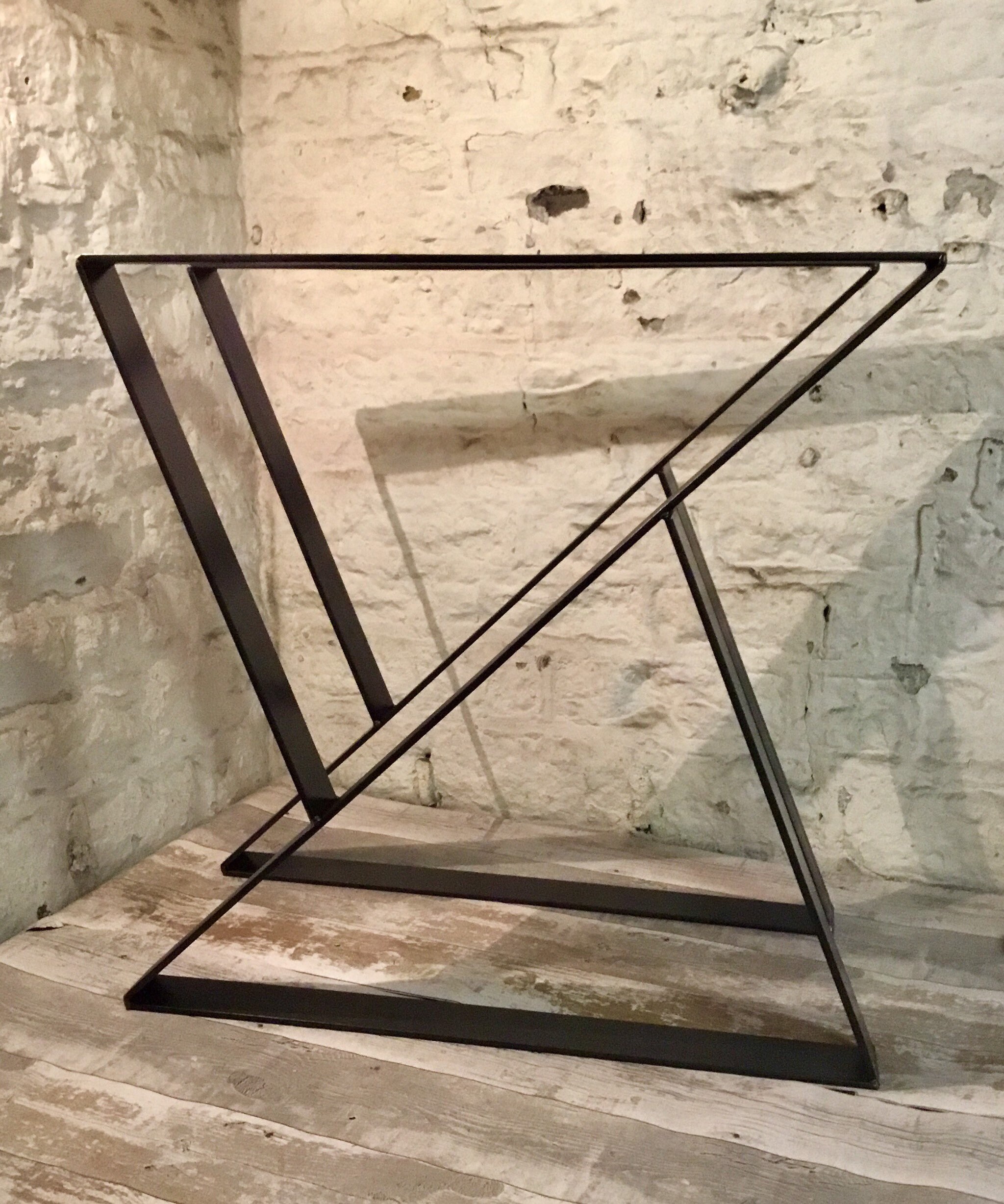 2 X Flat Bar Z Zed Frame Handmade in the UK Raw Steel Metal - Etsy UK