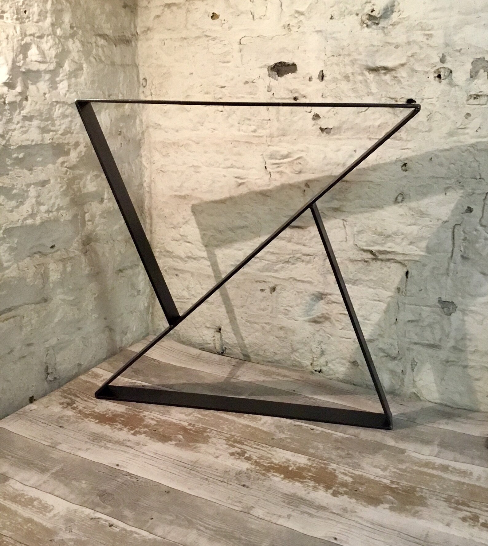 2 X Flat Bar Z Zed Frame Handmade in the UK Raw Steel Metal - Etsy UK