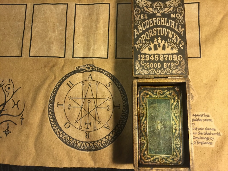 Fortune teller tarot box | Etsy