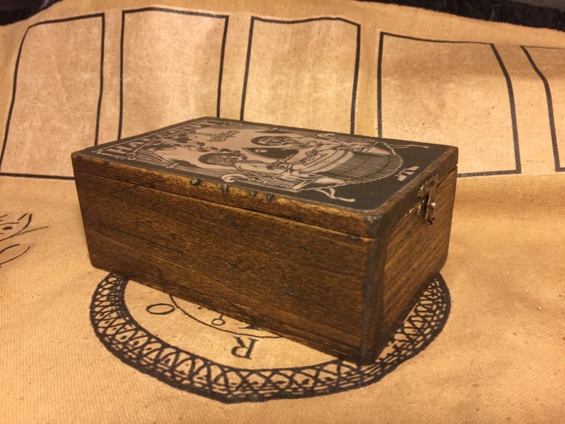 Fortune teller tarot box | Etsy