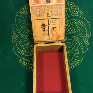 Egyptian Tarot Box - Etsy