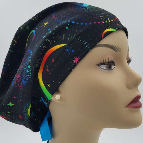 Women's Surgical Scrub Hats or Scrub Caps-sugar Skull - Etsy