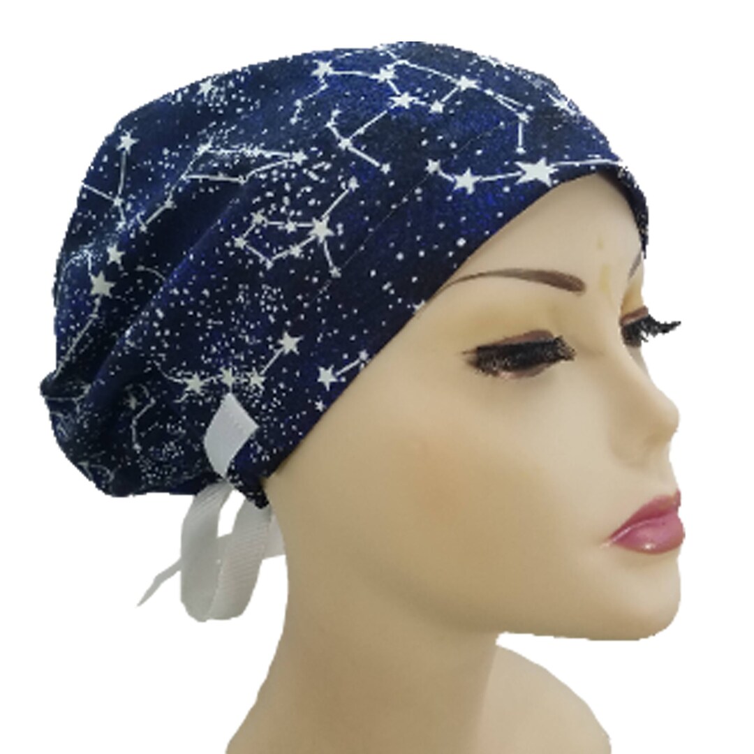 Women's Surgical Scrub Hats, or Scrub Caps-stellar Constellation - Etsy