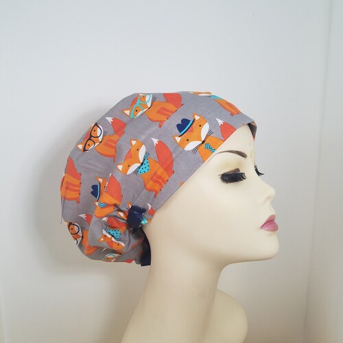 Women's Surgical Scrub Hats or Scrub Caps-sugar Skull - Etsy