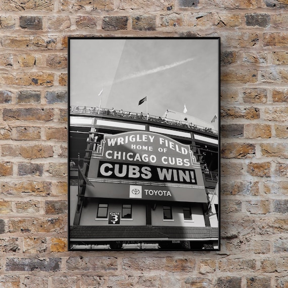 Wrigley Field cubs Win Digital Download - Etsy