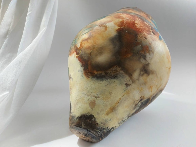 Greek Style Collectable Ceramic Pit Fire Organic Rounded - Etsy