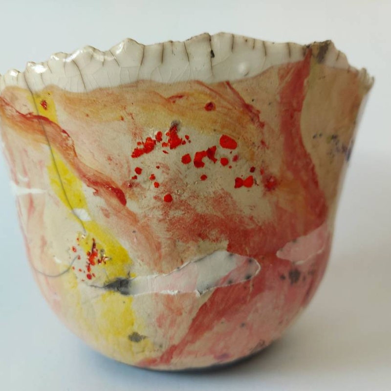 Raku Pottery - Etsy