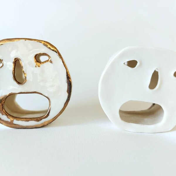 Ceramic Head - Etsy