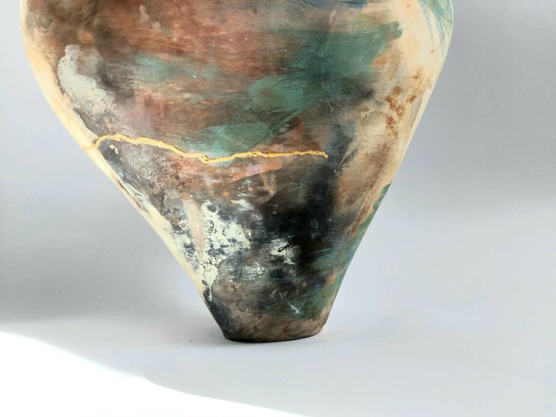 Greek Style Collectable Ceramic Pit Fire Organic Rounded - Etsy UK