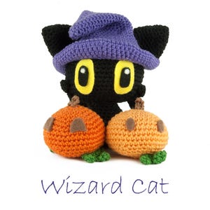 Crochet Pattern Wizard Cat (amigurumi) - Etsy