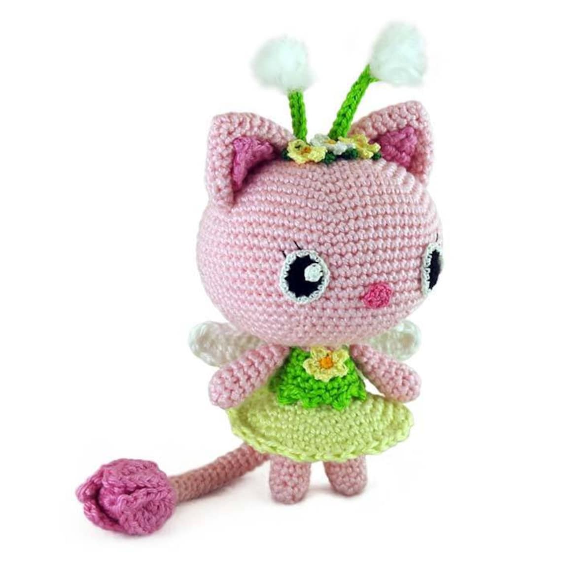 Crochet Pattern Kitty Fairy Gabby's Dollhouse - Etsy