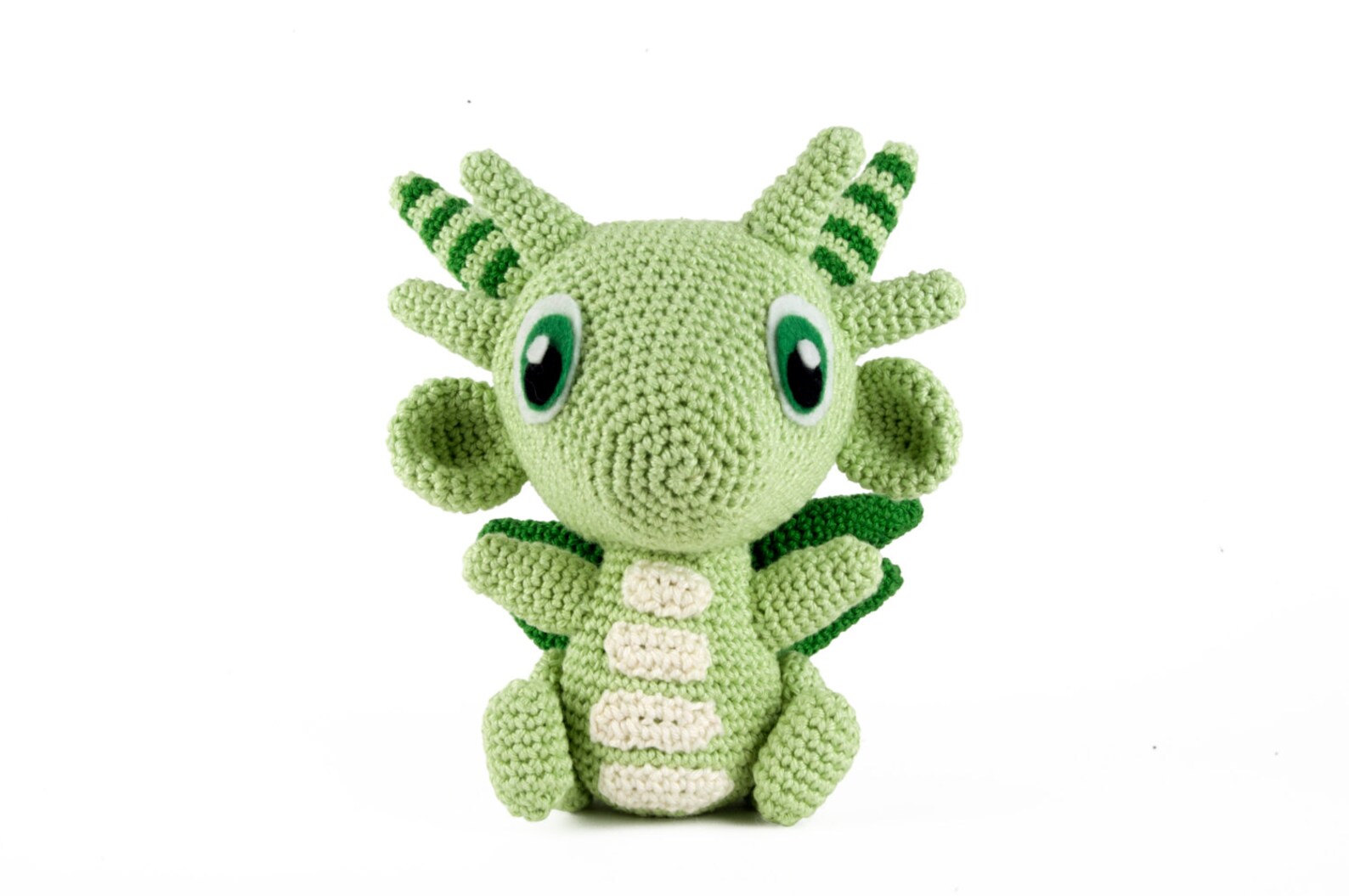 Crochet Pattern Green Dragon - Etsy