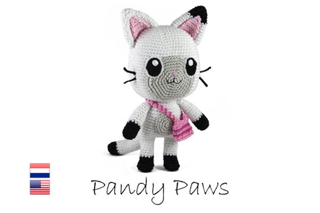 Crochet Pattern Pandy Paws - Amigurumi - Gabby's Dollhouse - Stuffed ...